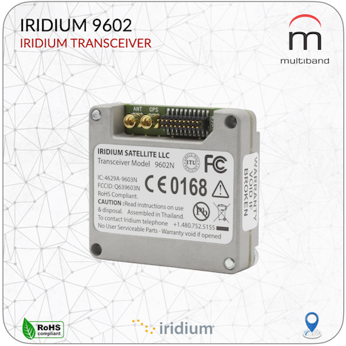 Iridium 9602 Transceiver | Multiband Antennas Limited